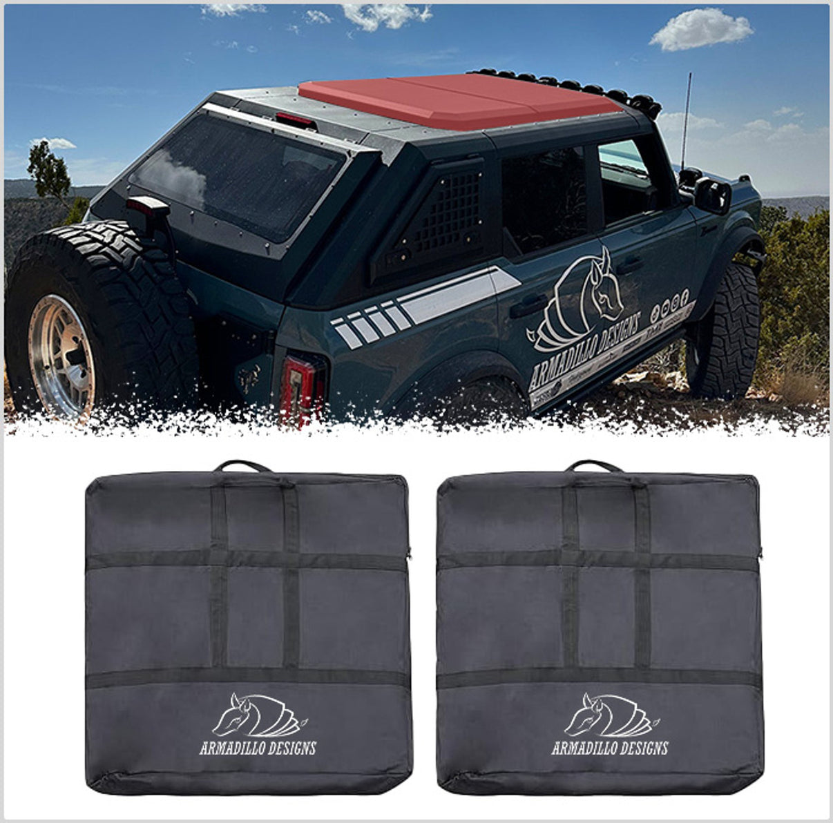 Roof Panel Bags – Armadillo Designs